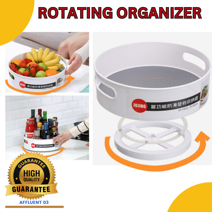 HIGH QUALITY 360° Rotating Storage Container Multifunctional Turntable ...