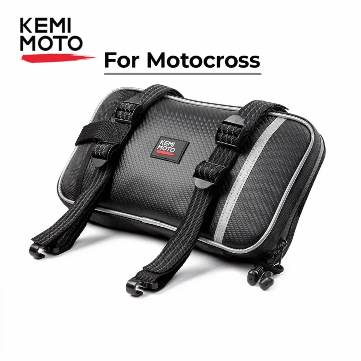 Motocross Front Mudguard Bag Motorcycle Fender Tool Bag For SUZUKI ...