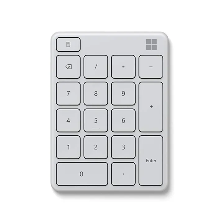 Microsoft Bluetooth Numpad Glacier คีย์บอร์ด | Lazada.co.th