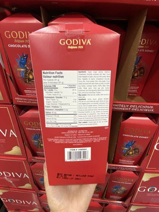 Spot Canada Godiva Godiva Godiva Zhen Cui hazelnut chocolate 443g mixed ...