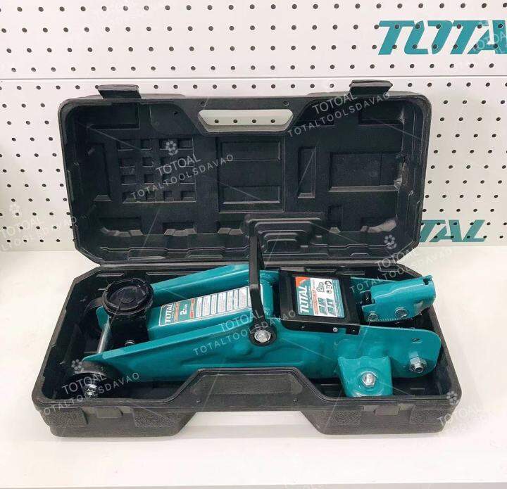 TOTAL HYDRAULIC FLOOR JACK 2TON THT108225 | Lazada PH