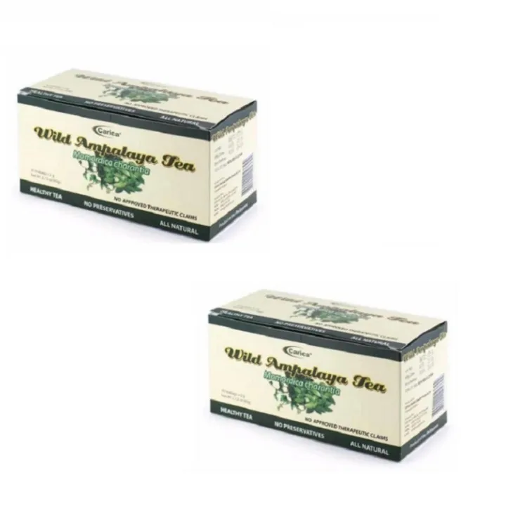 Carica Wild Ampalaya Tea (Bitter Melon - Momordica Charantia) - Box of ...