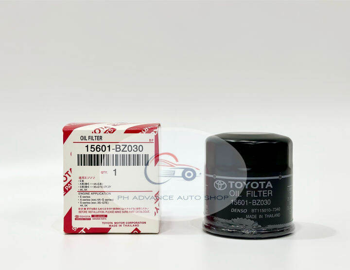 Oil Filter Toyota Wigo / Rush / Raize / Avanza (All Year) 15601-BZ030 ...