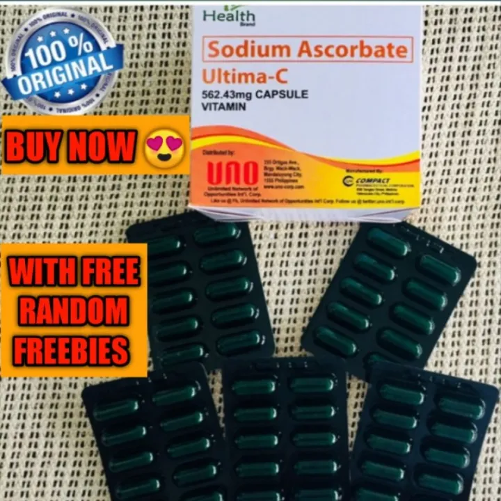 ULTIMA C 50 CAPSULE SODIUM ASCORBATE ALKALINE BASED VITAMIN C ...