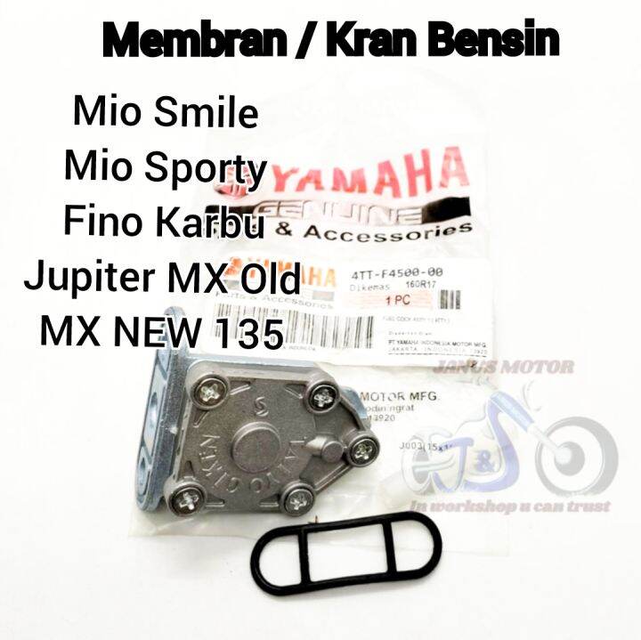 Kran / Membran bensin Yamaha Mio Smile Sporty Fino karbu Jupiter MX old ...
