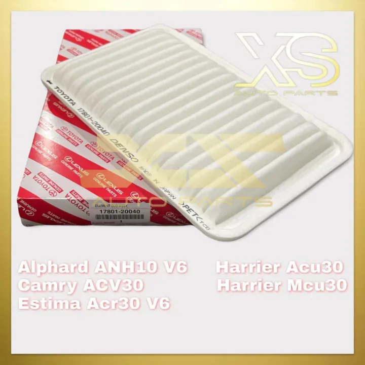 Air Filter Toyota Camry ACV30 2003-/Alphard 3.0 MNH10/Harrier 2003-2.4 ...