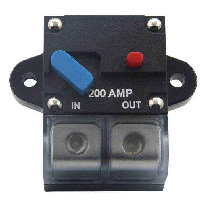 12-24 Volt DC 200A Circuit Breaker Trolling Motor Auto Car Marine ...