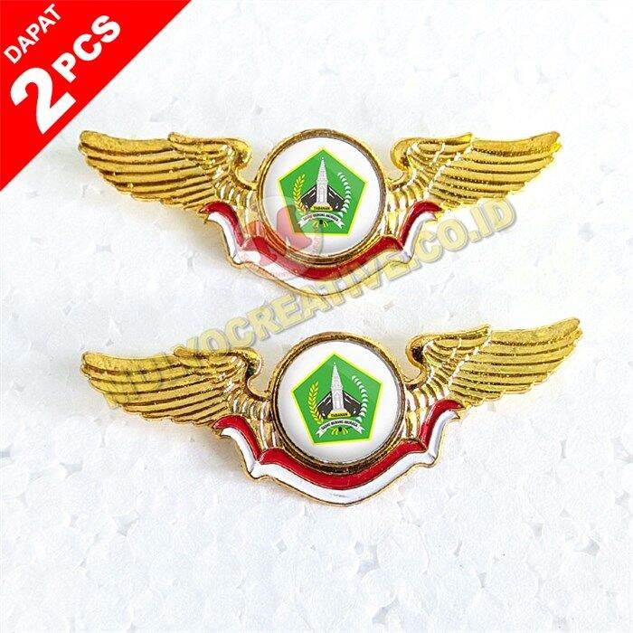 Lencana Pin Bros Kabupaten Tabanan Pin Logo Tabanan Lencana Wing Bros ...