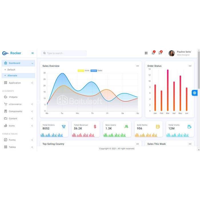 BAITULSOFT THEME ROCKER - LARAVEL 8 + BOOTSTRAP 5 ADMIN TEMPLATE ... BAITULSOFT THEME ROCKER - LARAVEL 8 + BOOTSTRAP 5 ADMIN TEMPLATE ...