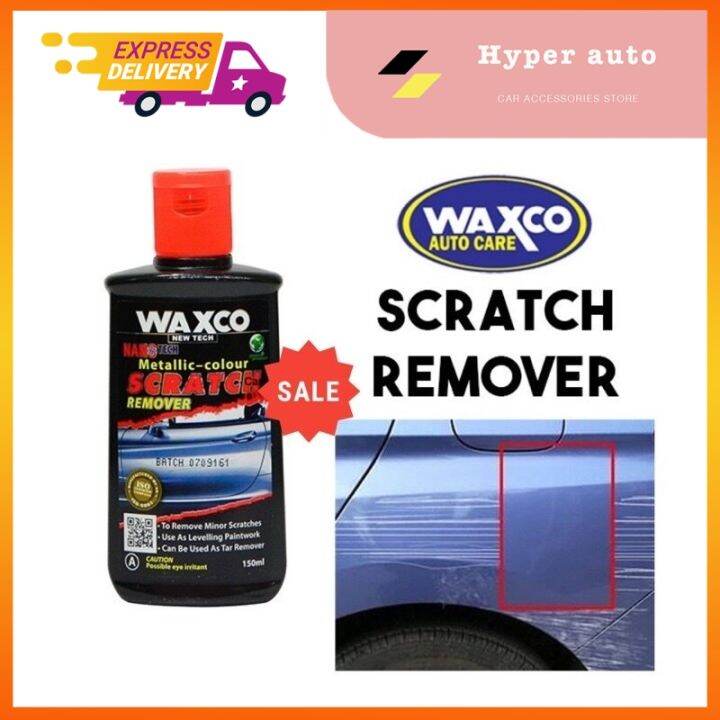 Waxco Scratch Remover nano tech Metallic-Colour 150ml car scratch remover car accessories car ...