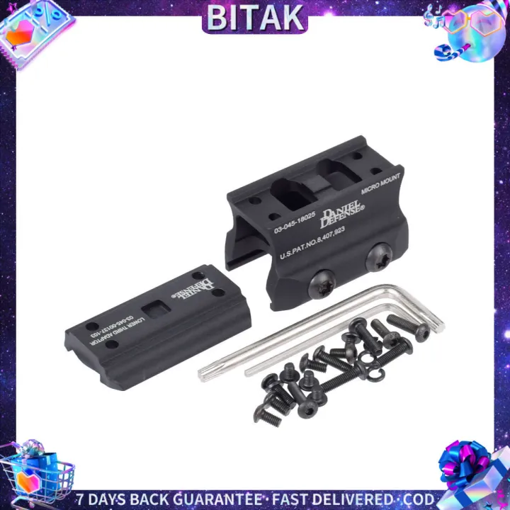 Bitak Dde Base T1/T2 Heightening Bra/Cket Micro Riser Mou/Nt Cnc Metal ...