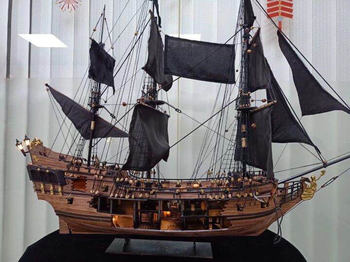 all-scenario version of the black pearl ship model kits 80cm length ...