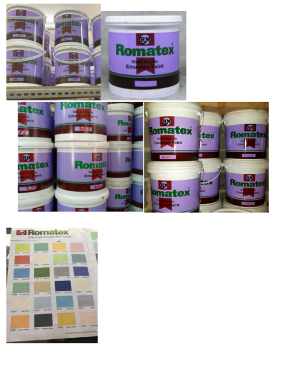 cat romatex warna 5kg | Lazada Indonesia