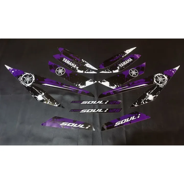 MIO SOUL i 125 STOCK GLOSSY DECALS | Lazada PH
