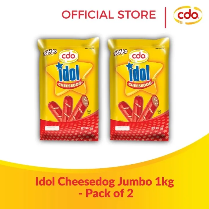 CDO Idol Cheesedog Jumbo 1kg – Pack of 2 | Lazada PH