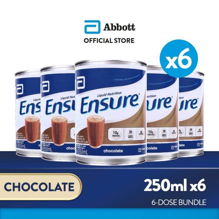 Good chocolate sells like hot cakes Ensure Liquid Choco (Stackable ...