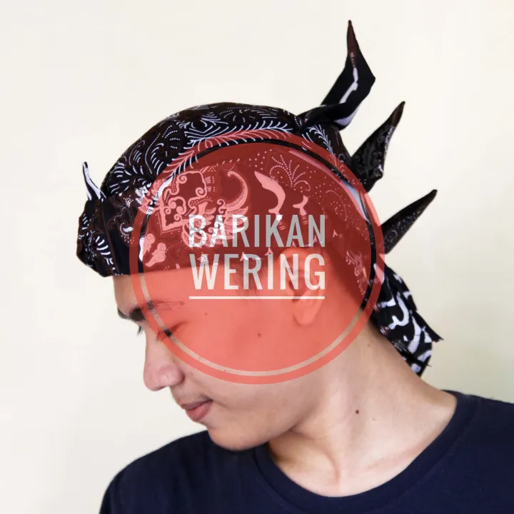 Iket tradisional khas sunda pajajaran macan siliwangi. Blangkon ikat ...