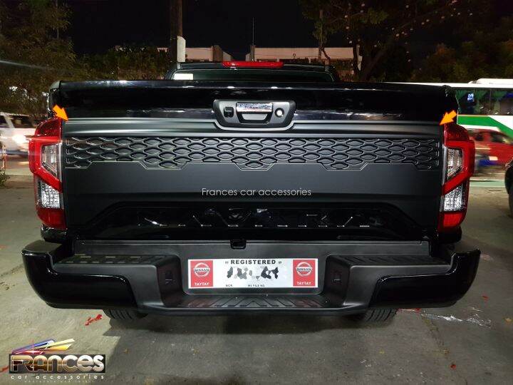 Nissan Navara all variant 2021-2023 Rear Door Moulding / Rear Bumper ...