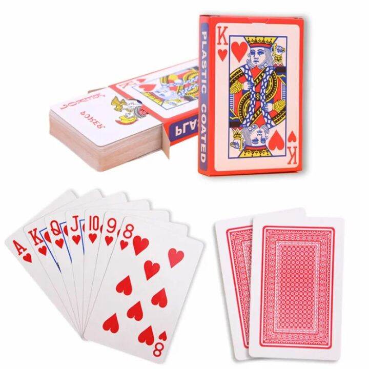100% Solitaire Waterproof Playing Card Plastic Game Solitaire Poker ...