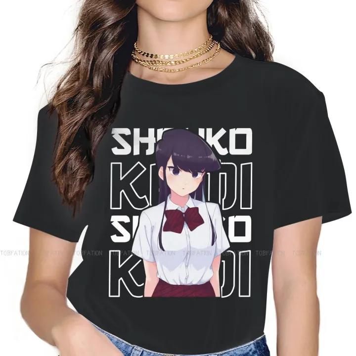 Komi Can'T Communicate Tadano Anime Girls T Shirt San Cute Female Tops ...