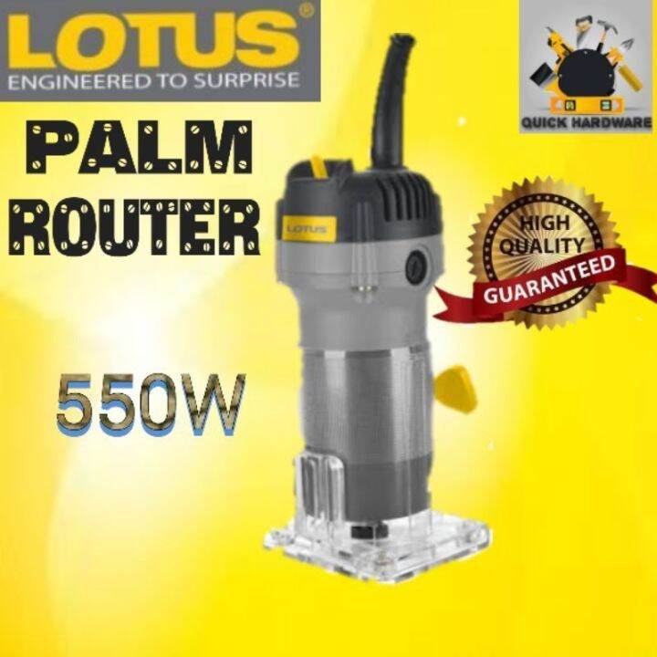 LOTUS 550W PALM ROUTER 1/4" LTPR550X | Lazada PH
