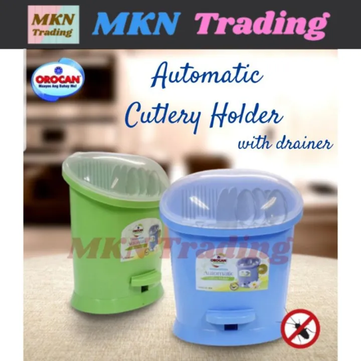 Orocan automatic Cutlery Spoon Holder | Lazada PH