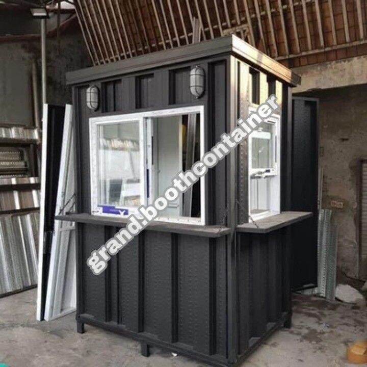 BOOTH CONTAINER UKURAN 100X100X200 CM BOOTH CUSTOM FULL KACA CAFE ...