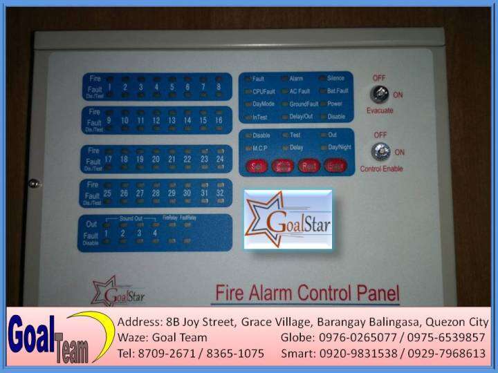 Fire Alarm Control Panel FACP 32 Zone Conventional (FREE BATTERY ...