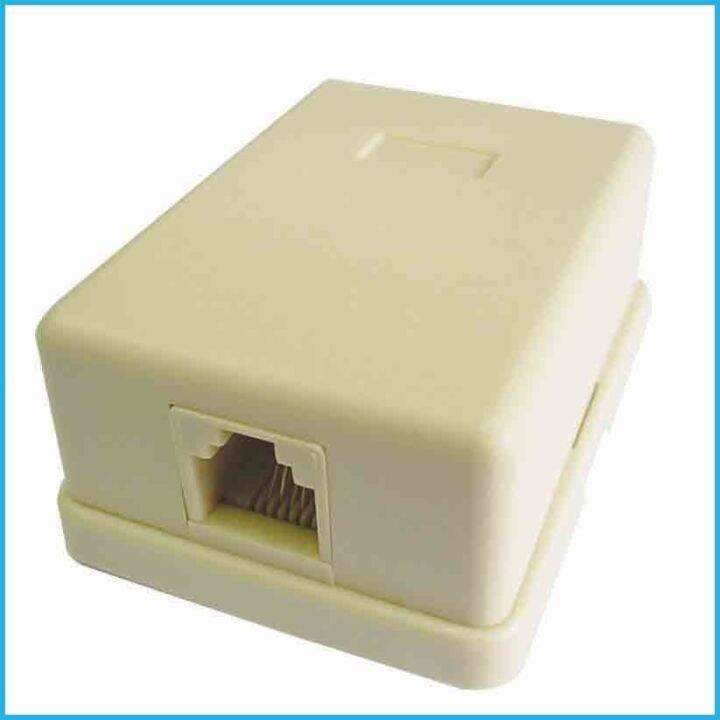 Single Port RJ11 Telephone Modular Box With Modules | Lazada PH
