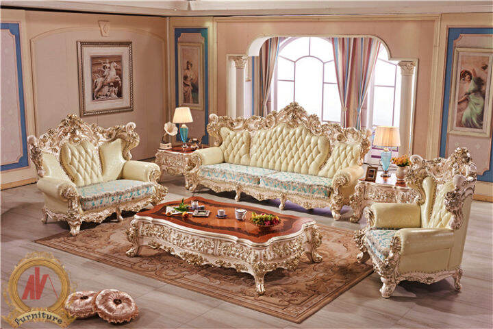 Kursi Sofa Royall Terbaru 2022 Clasic Finising Combinasi\KURSI SOFA ...