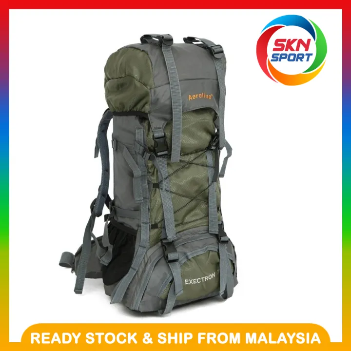 SKN SPORTS 70L Water-Resistant Aeroline Backpack | Lazada