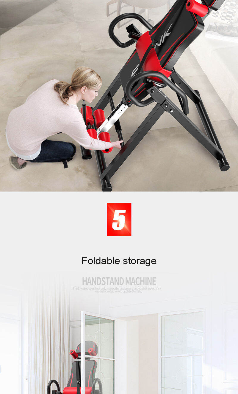 (ร้อน) Handstand Machine Multifunctional Inversion Tpy Table Upside ...
