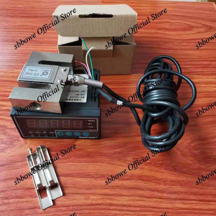 S Type Weighing Sensor + Indicator English Version Controller Load Cell ...