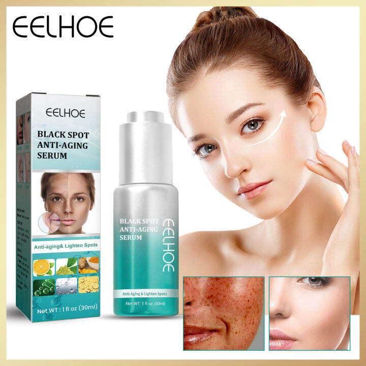 Eelhoe Black Spot Anti-aging Serum Remove Melasma Dark Spot Lighten Melanin Whitening Face ...