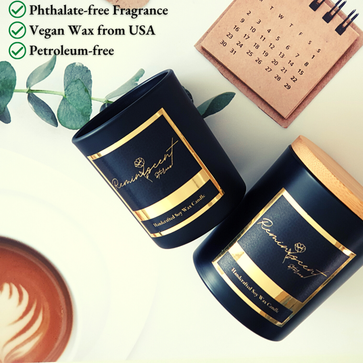 Scented Soy Candles | 200g, 120g Jars | Environment Friendly | Hand ...