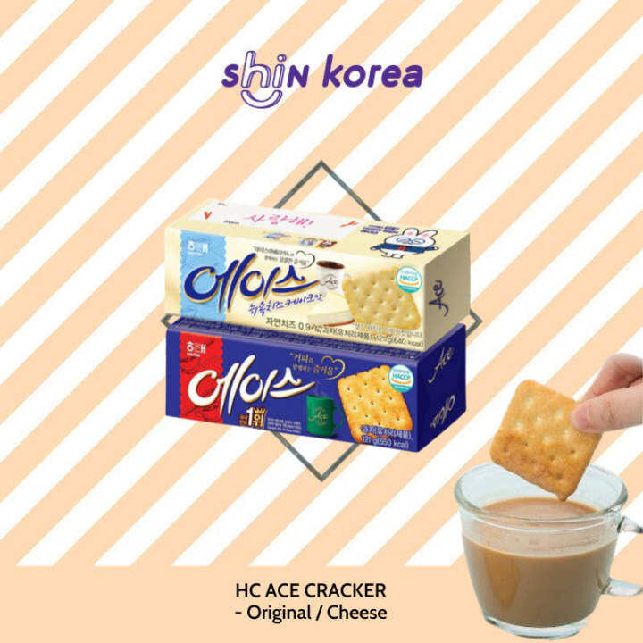 SHIN • KOREA HAITAI CALBEE ACE CRACKER 121g | Lazada