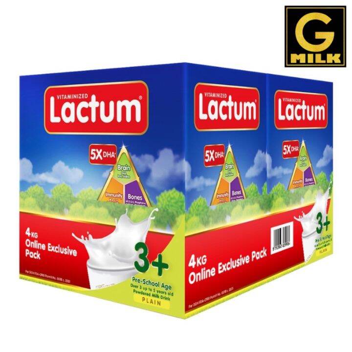 LACTUM 3+ 4KG FOR KIDS 3-5 YEARS OLD | Lazada PH