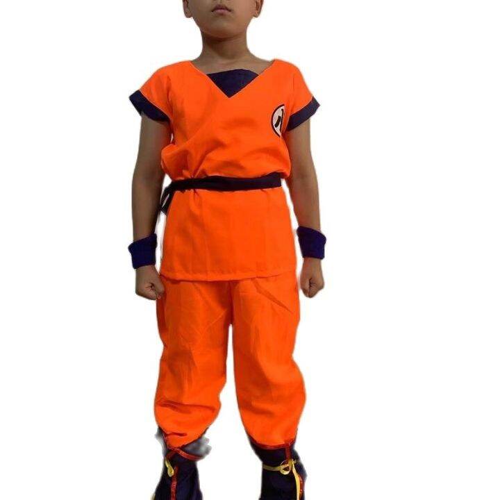 Kids Anime Z Son Goku Cosplay Costume Boy Carnival Party Suit goku Sun ...