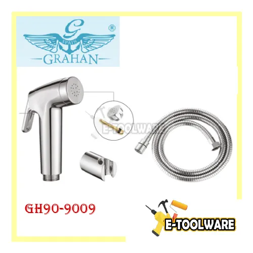GRAHAN Abs Handheld Bidet Spray Set With Shower Hose - GH90-9009 | Lazada
