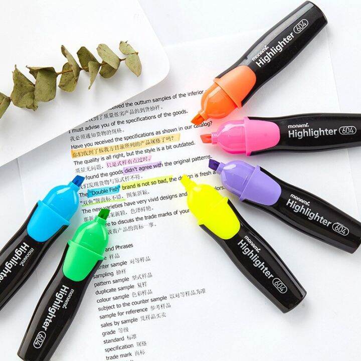 Monami Highlighter Model 604 and Jumbo Highlight | Lazada PH