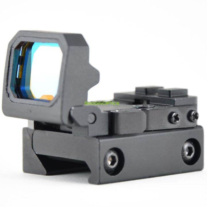 Micro Red Dot Sight For Pistol Mini Folding Flip Up RMR Red Dot Sight ...