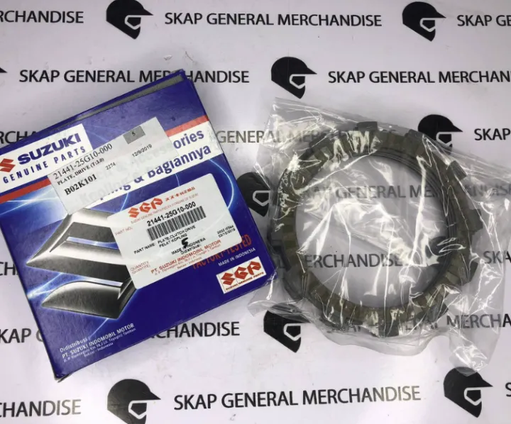 SGP - CLUTCH LINING SET ( 5 PCS ) - RAIDER 150 F.I. • GSX-S 150 • GSX-R ...