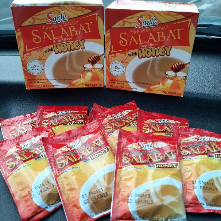 Salabat with Honey Ginger Brew with Honey (10 Sachets per box ) | Lazada PH