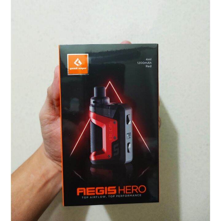 Geek Vape Aegis Hero Pod Mod Vape Kit 25W 1200mAh | Lazada PH
