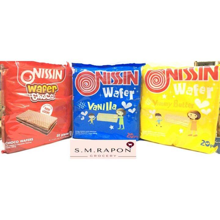 Nissin Wafer Biscuit 12gx 20s Choco/Vanilla/Yummy Butter | Lazada PH