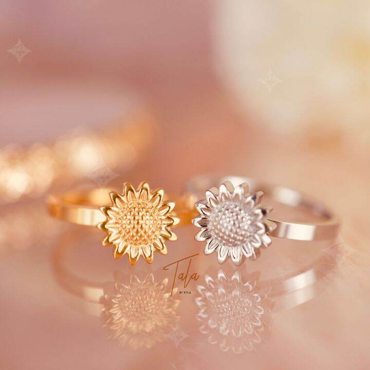Tala by Kyla Sunflower Fidget Ring Plus Premium Gift Box | Lazada PH