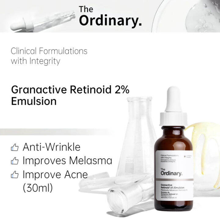 The Ordinary Granactive Retinoid 2% Emulsion Retinol Anti-aging Fine ...