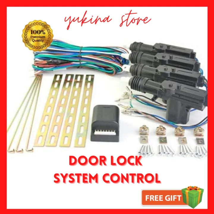 Universal Car Alarm Power Center Door Lock System Control Module wira ...
