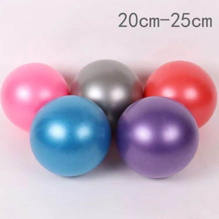 （FREE Inflatable )25CM Yoga Balls Small Pilates Ball 9.8 in PVC ...
