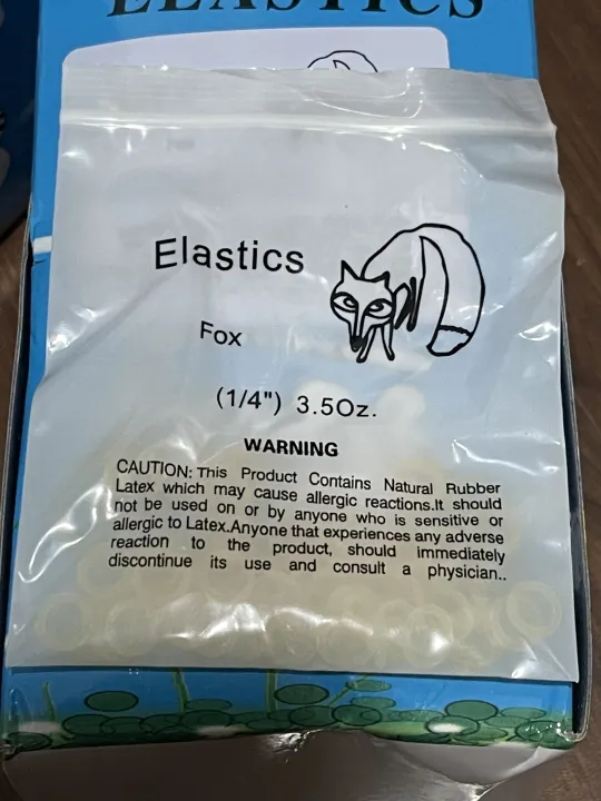 1pack elastic fox 1/4 | Lazada PH